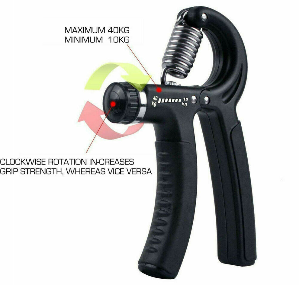 Adjustable 10-60KG Hand Grip Strengthener - Enhance Wrist & Forearm St ...